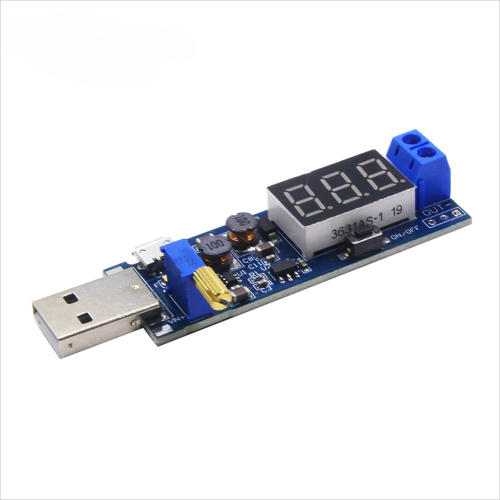 1/5PCS DC-DC 5V ถึง 3.5V/12V USB Step UP/ลงโมดูลแหล่งจ่ายไฟปรับ Boost ...
