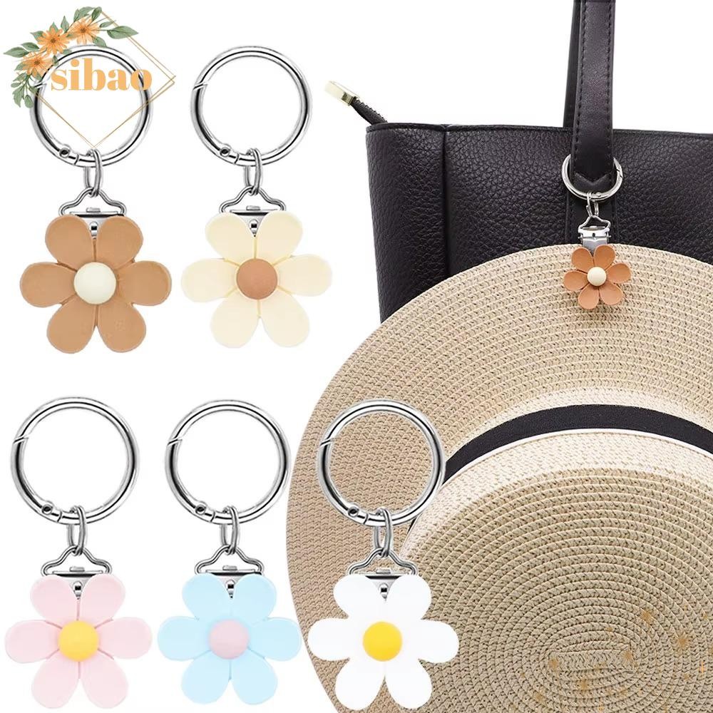 SIBAO คลิบสำหรับเก็บหมวก น้ำหนักเบา พกพาสะดวก ออกแบบเป็นรูปดอกไม้ เหมาะ ...
