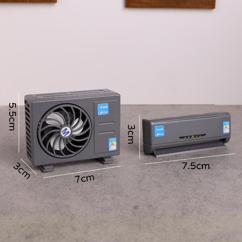 [TA] 1:12 Dollhouse Miniature Air Conditioner / Air Conditioner Outdoor ...