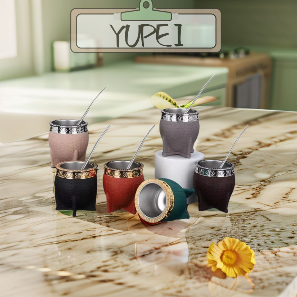 YUPEI Mate Cup, ถ้วยฉนวนเนื้อเต่าสองชั้น, ของขวัญถ้วยเปลือกไข่สแตนเลสขนาด 260 มล. สร้างสรรค์ ...