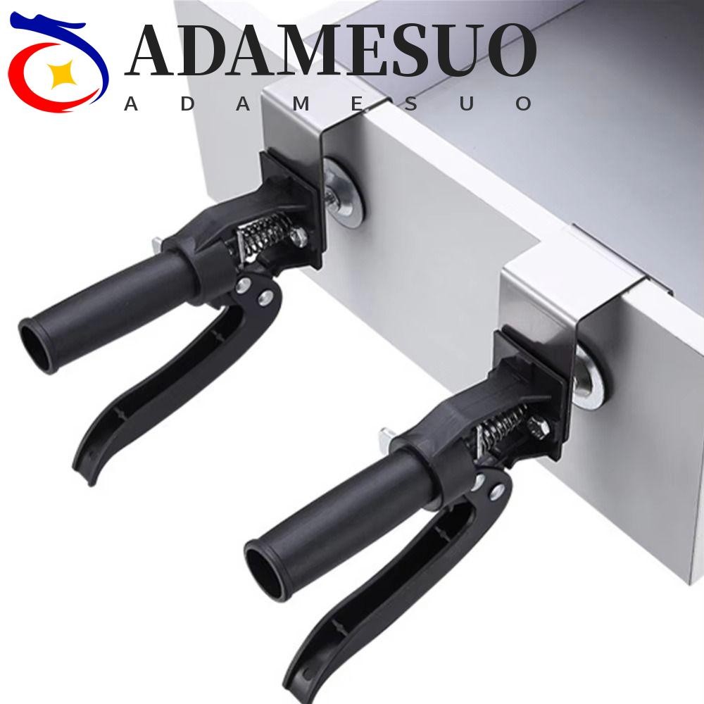 ADAMESUO คลิปแผงลิ้นชัก, สแตนเลส Quick-Release Fix Clamp, เครื่องมือสีดํางานไม้ Jig อุปกรณ์ ...
