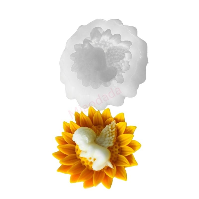 MDD อเนกประสงค์น่ารักตุ๊กตา Angelic Shape ซิลิโคน Mould สําหรับขนมหวาน ...