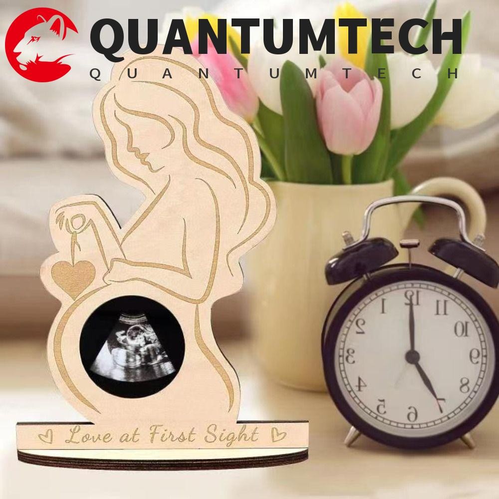 QUANTUMTECH Baby Ultrasonic Stand Sign, หัตถกรรม DIY Ultrasound กรอบรูป ...