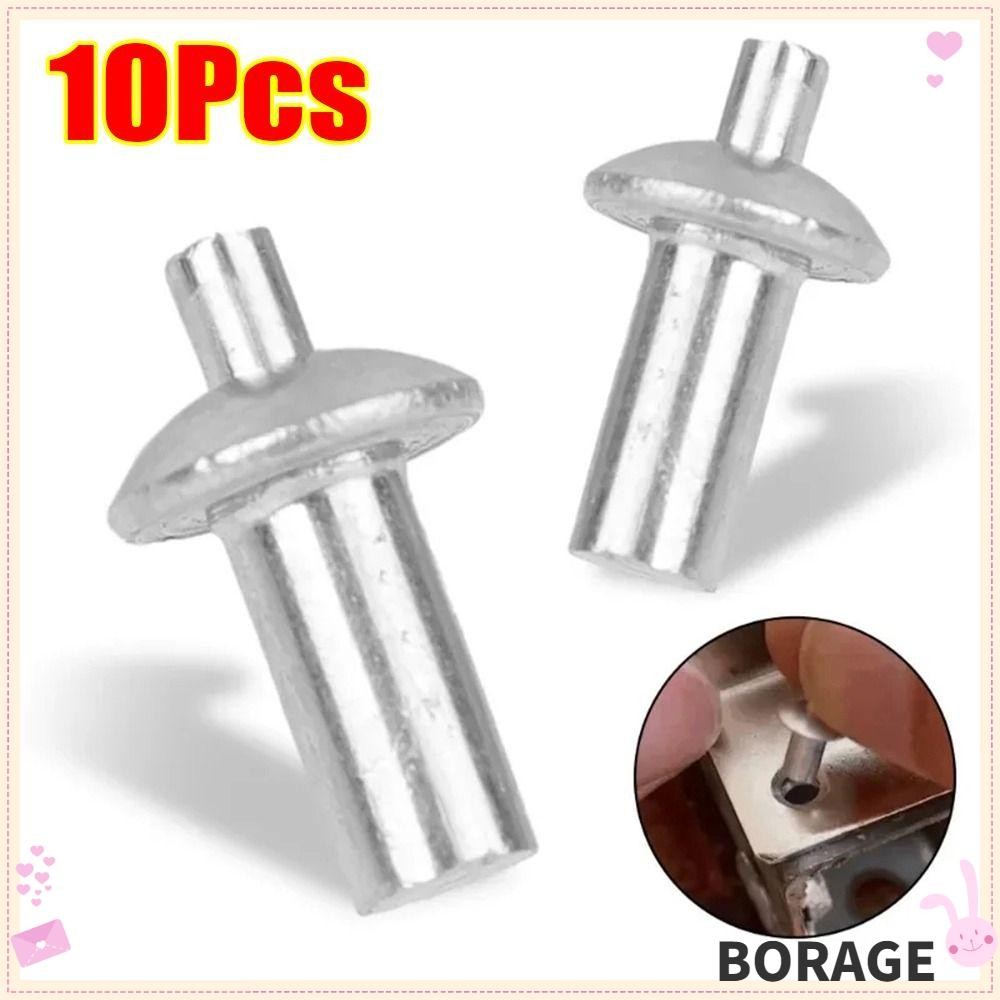 BORAG 10 ชิ้นขยาย Rivets, ค้อนไดรฟ์หัวกระทบแตะสกรูขยาย, อลูมิเนียม Core Fasteners ฮาร์ดแวร์แก้ไข ...