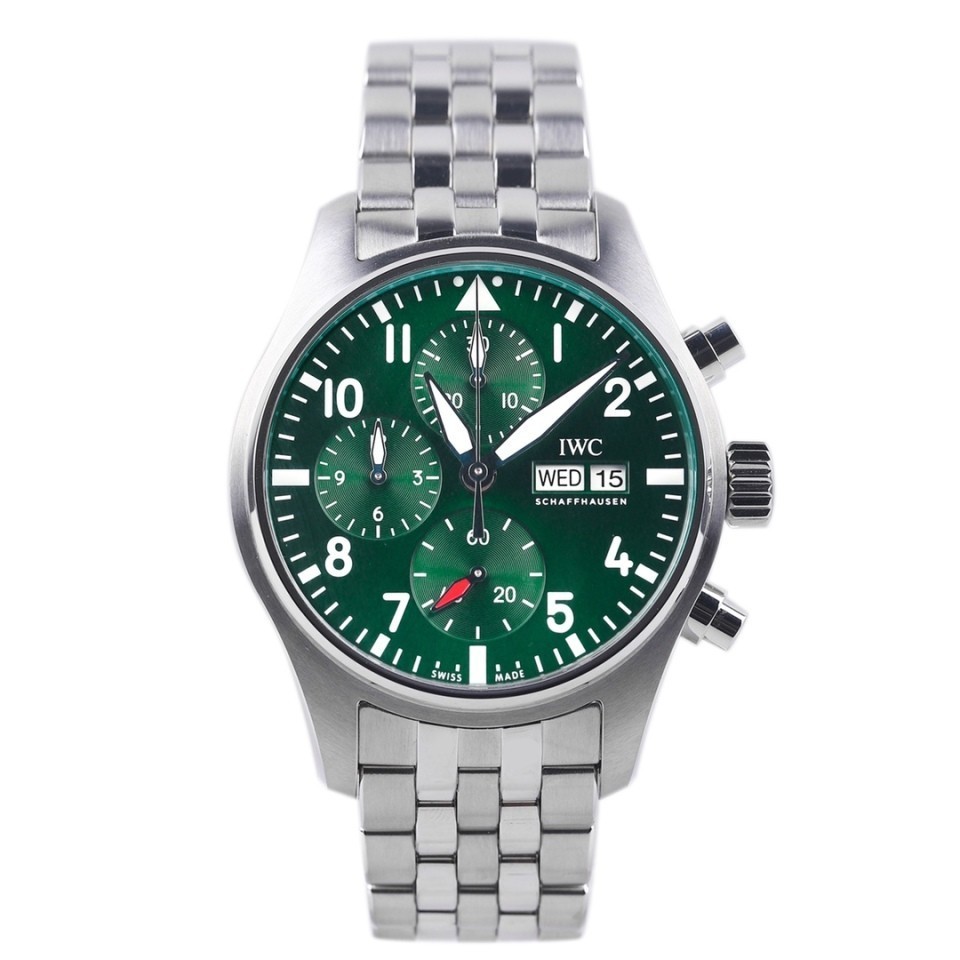 นักบิน IWC IW IW IW IW388104นาฬิกาผู้ชายกลไกอัตโนมัติ 41 มม | Shopee ...