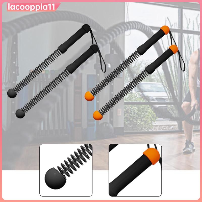 การออกกำลังกายด้วย Lacooppia11 Ropeless Battle Ropes อุปกรณ์ฝึกหัดบอดี้ ...