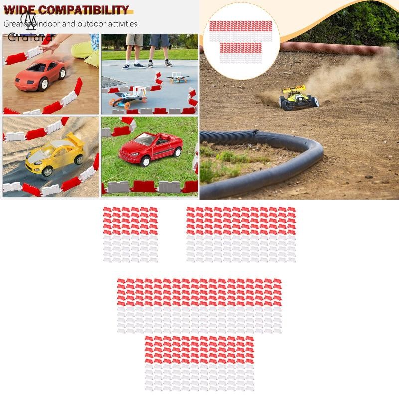 [lzdhuiz3] DIY Interlocking Race Track Kit รั้วทนความผิดพลาดสิ่งกีดขวาง ...