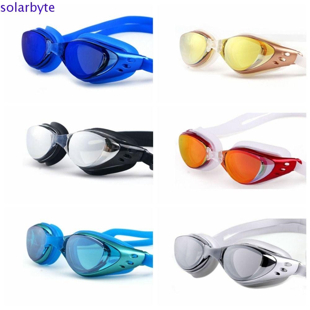 แว่นตาว่ายน้ำ SOLARBYTE น้ำหนักเบาที่ป้องกันหมอกและน้ำ ใช้งานในการดำน้ำและว่ายน้ำ | Shopee Thailand