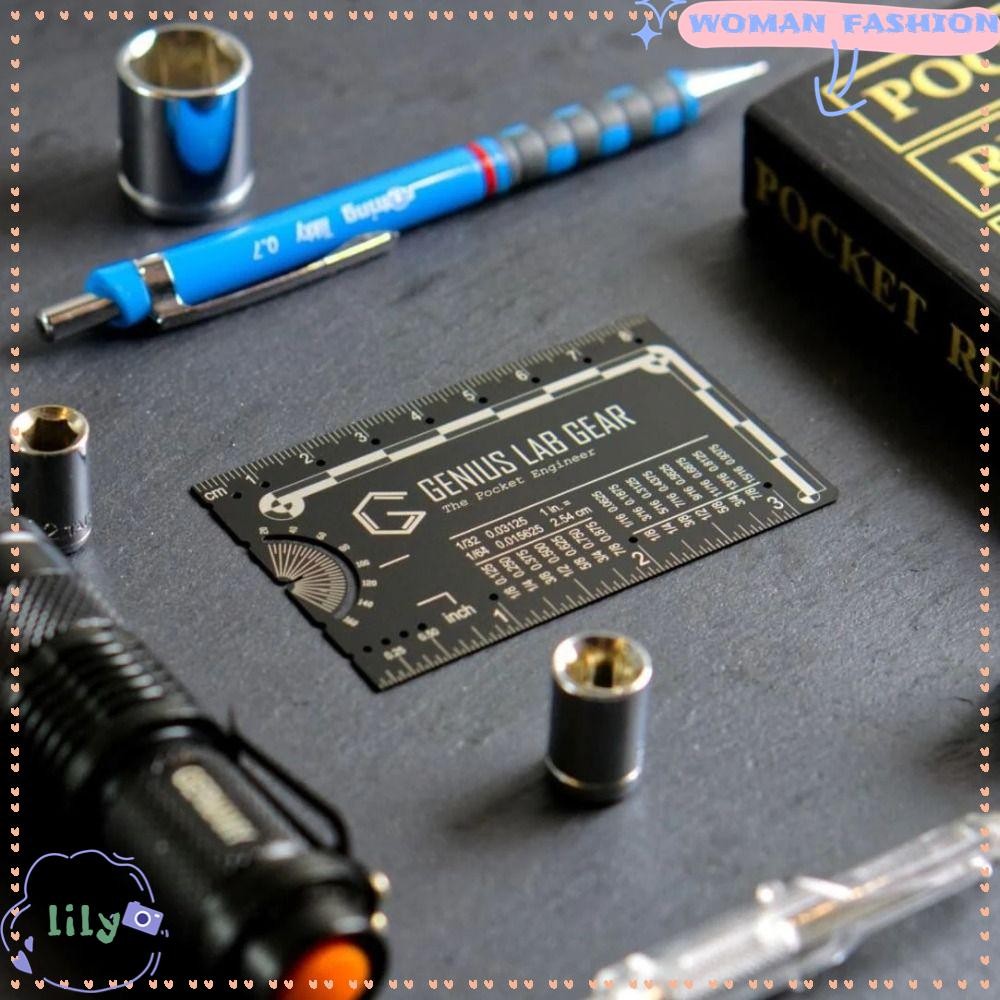 LILY Pocket Engineer Scale Ruler, Engineering Student Tool Portable ...