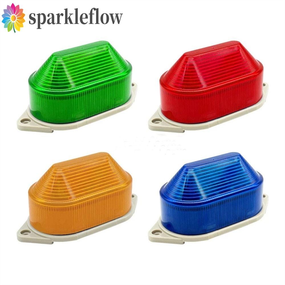 SPARKLEFLOW ไฟแสดงสถานะ 12V 24V 220V IP44 Security ALARM โคมไฟ Strobe สัญญาณไฟ LED | Shopee Thailand