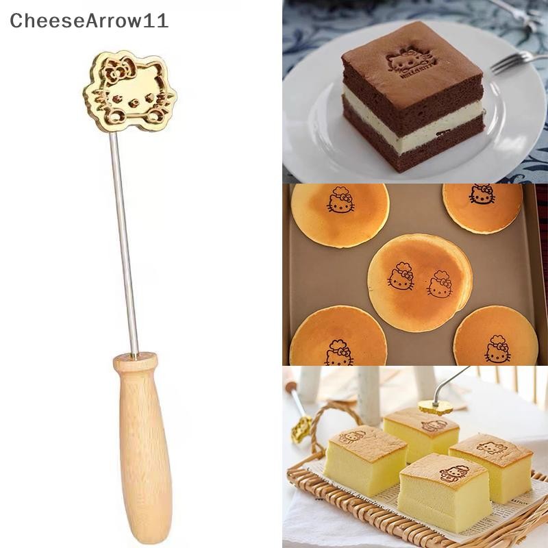 CHE Hello Kitty โลหะ Pastry Imprint แม่พิมพ์บัดกรีเหล็กเบเกอรี่ ...