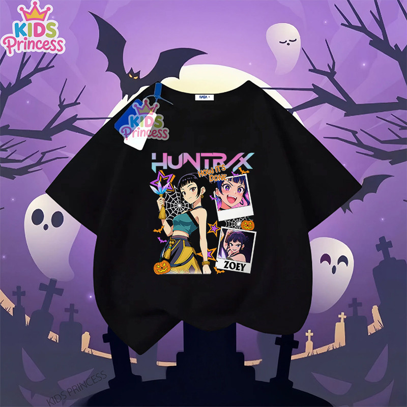 COD Kpop Demon Hunters Halloween T-shirt ฮาโลวีน ลาย เสื้อยืดเด็กพร้อม ...