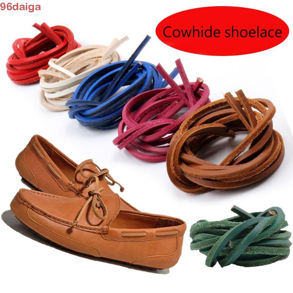 DAIGA เชือกหนังวัวสำหรับรองเท้าบูท 1 คู่ | Shopee Thailand