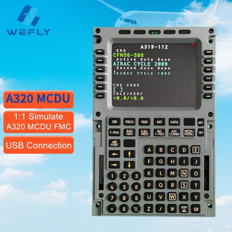 Wefly A320 MCDU FMC Flight Sim Avionics | Shopee Thailand
