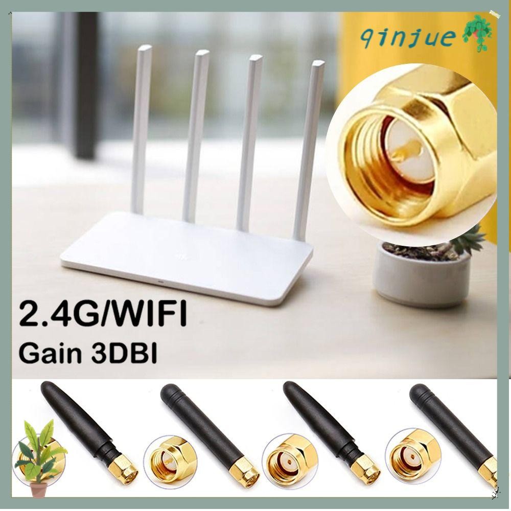 QINJUE 3dbi SMA ชายเชื่อมต่อ,กาวกันน้ํา Rod เสาอากาศ 3DBI 868MHz 915MHz เสาอากาศ, บลูทูธกาว Rod ...