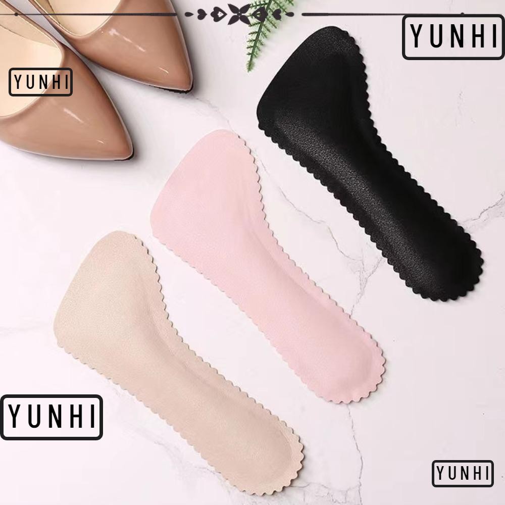 YUNHI 3 คู่นวด Insoles Seven-point Pad สบายดูดซับเหงื่อหนัง Anti-Slip ...