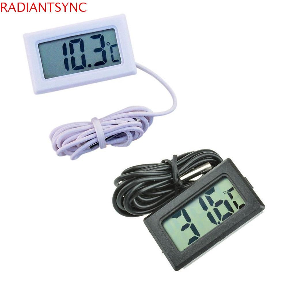RADIANTSYNC เซ็นเซอร์อุณหภูมิ Mini Monitor เครื่องตรวจจับฝังตัวเครื่องวัดความชื้นดิจิตอลเครื่อง ...