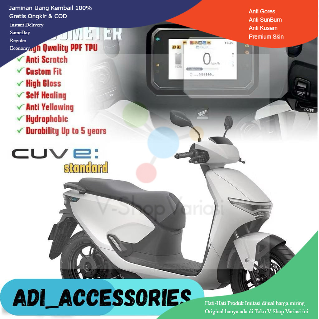 Anti-scratch Speedometer PPF Speedometer Protector ด้านหน้าโล่รถ ...