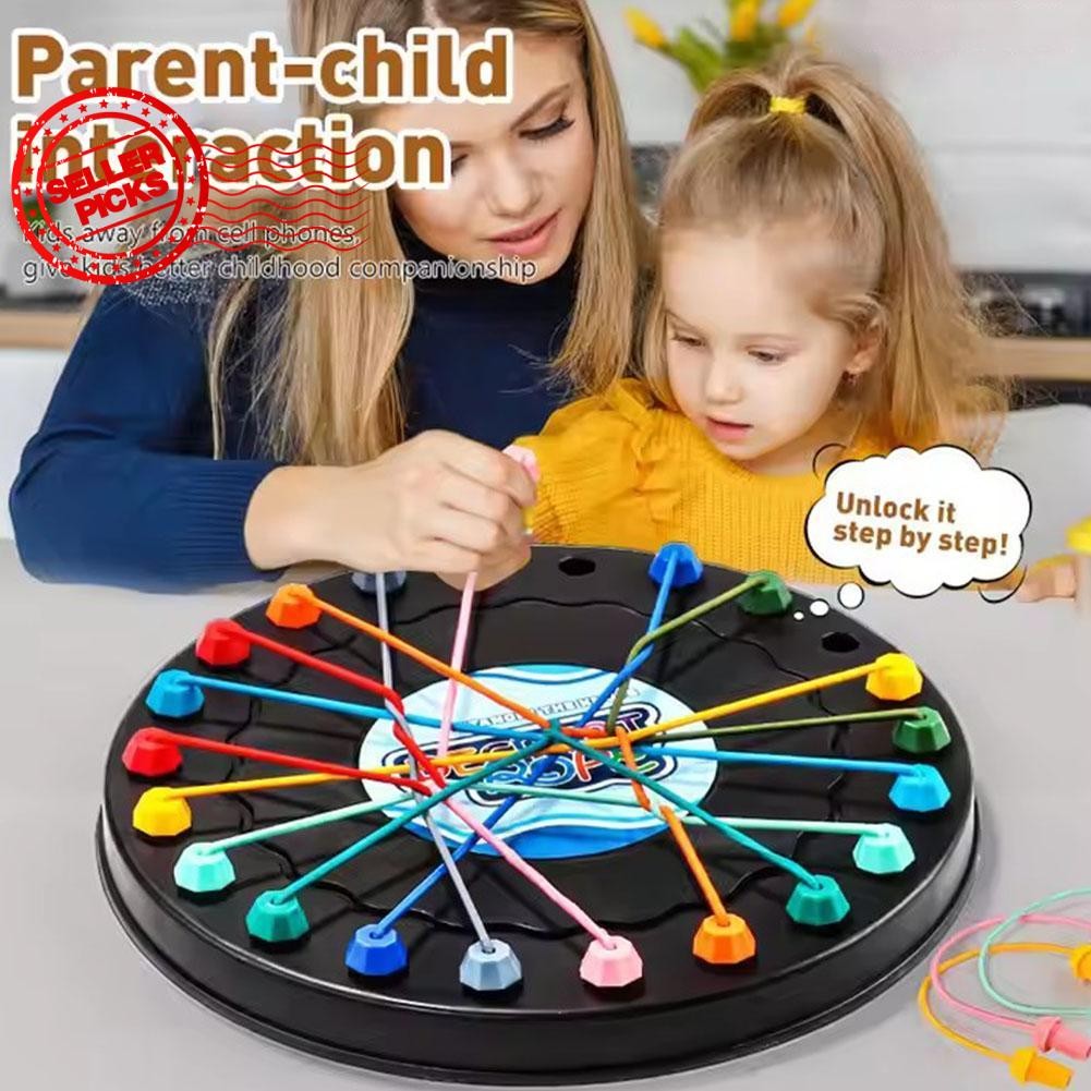 Challenge Knot Logic การฝึกอบรมของเล่น Breaking The Rope Challenge ...