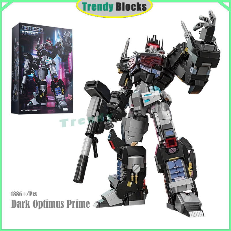 TZ008,Dark Knight Optimus Prime,Building Blocks - Cool Robot Model Toy ...