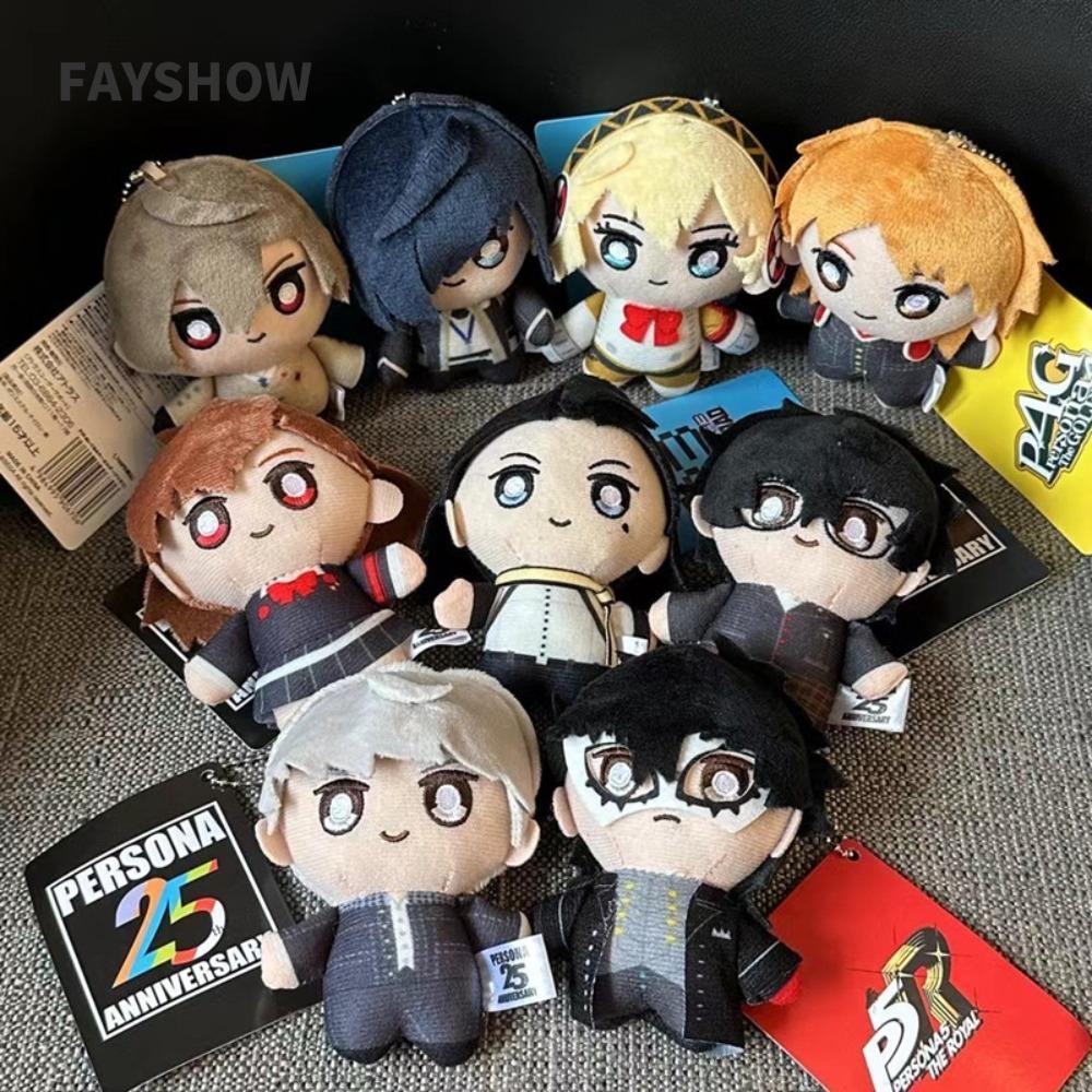 FAYSHOWTH Persona Plush ของเล่น, 25th Anniversary 10 ซม.Plushie จี้,อะนิเมะคอสเพลย์ Shiomi ...