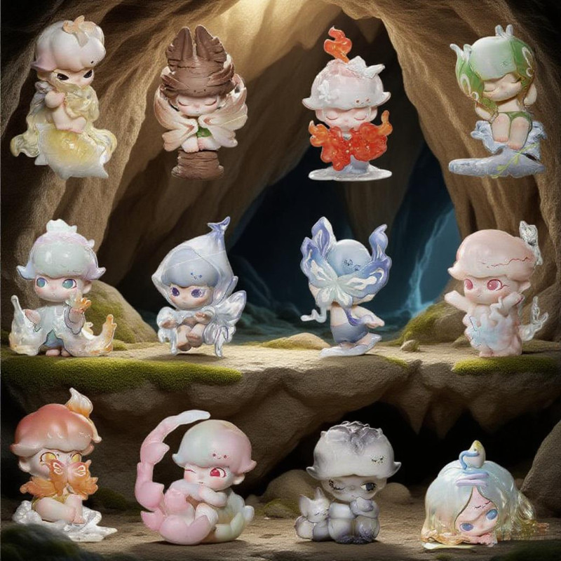 POPMART DIMOO Natural Shape Series รูปของเล่น Mystery Box Gift | Shopee ...