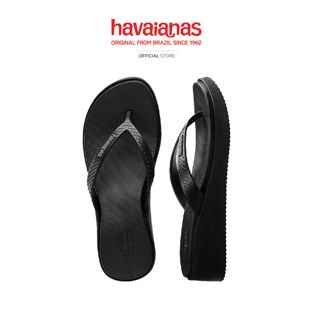 HAVAIANAS รองเท้าแตะ High Platform Flip Flops BLACK 41501500090F_U5BKXX ...