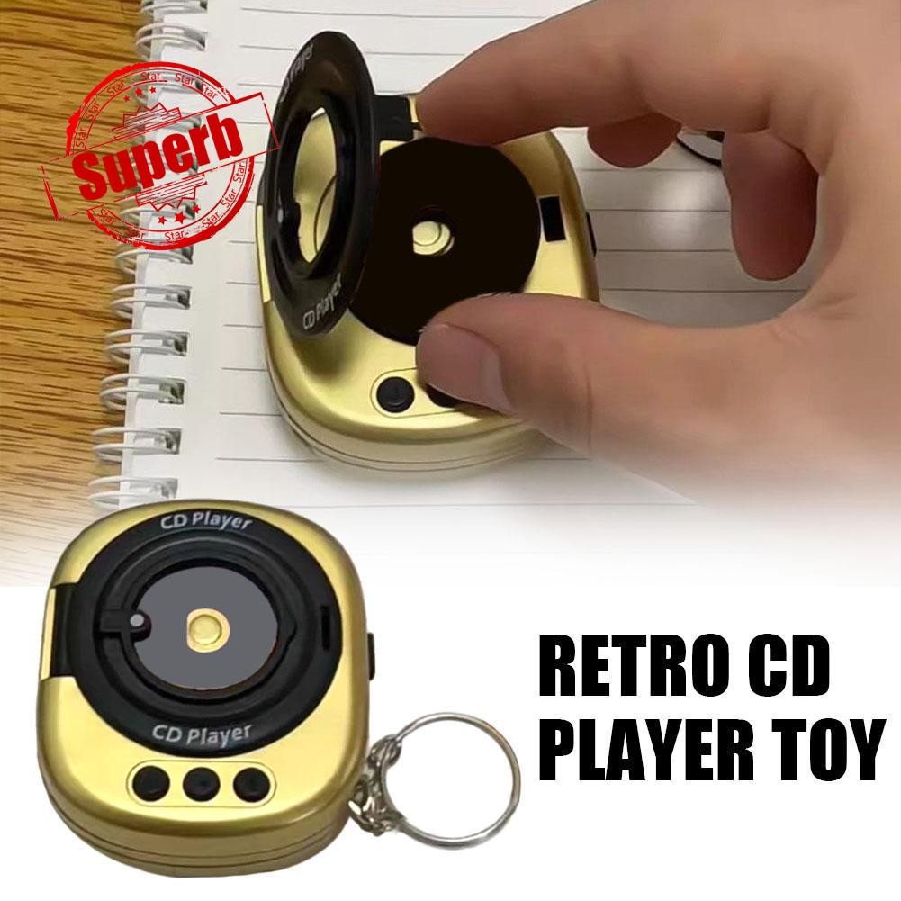 Mini Retro Cd Player ของเล่นพวงกุญแจ Creative Cd Player Mini Player พวง ...