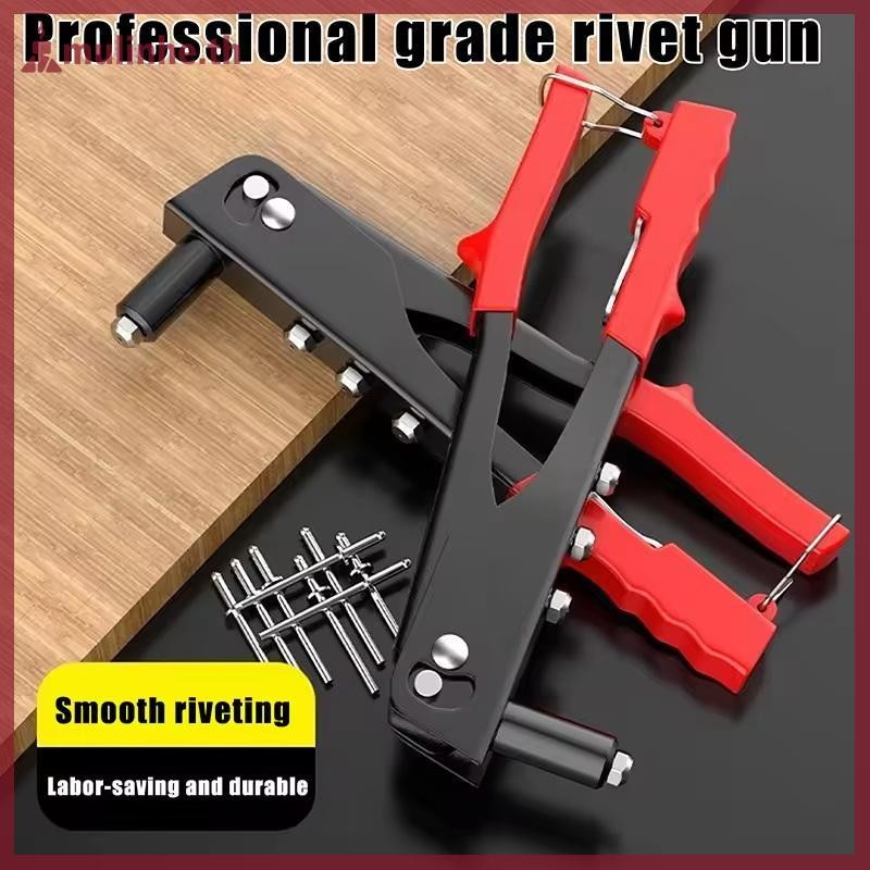 MULINHE Heavy Duty Riveter ชุด,Pop Rivet และ 50 ชิ้น Blind Rivets ...