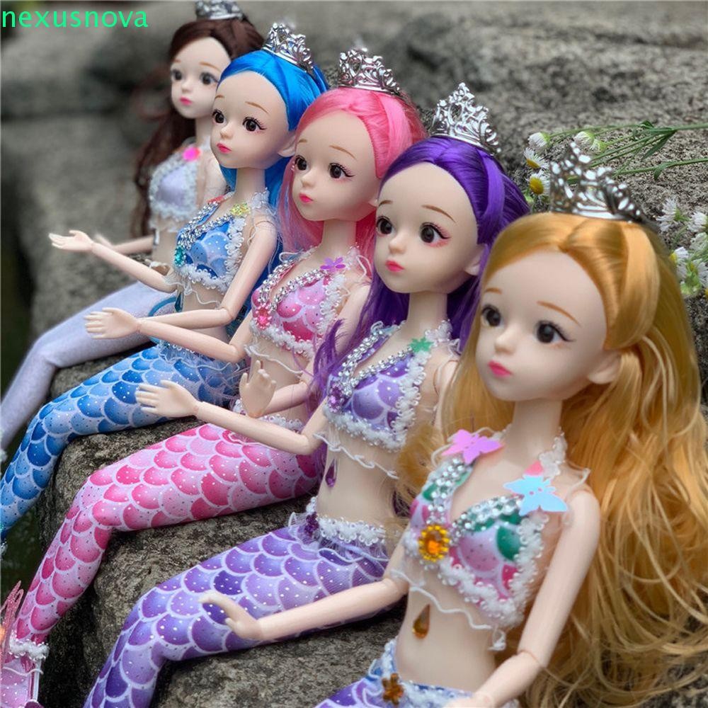 NEXUSNOVA ตุ๊กตา BJD 30 ซม. Kawaii 3D Eye สาวของขวัญวันเกิด Play House ...
