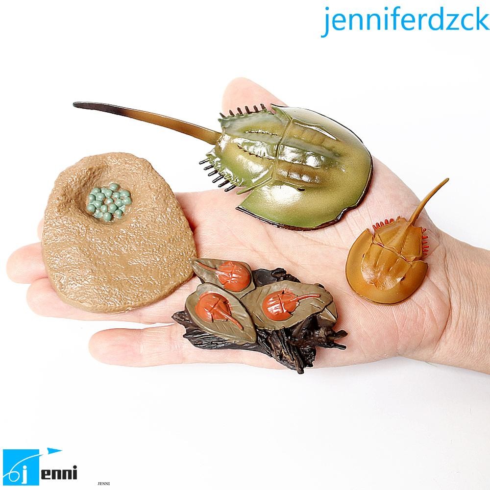 JENNIFE ชีวิตที่สมจริงรอบเด็กของขวัญพลาสติก Earthworm King Crab สัตว์ ...