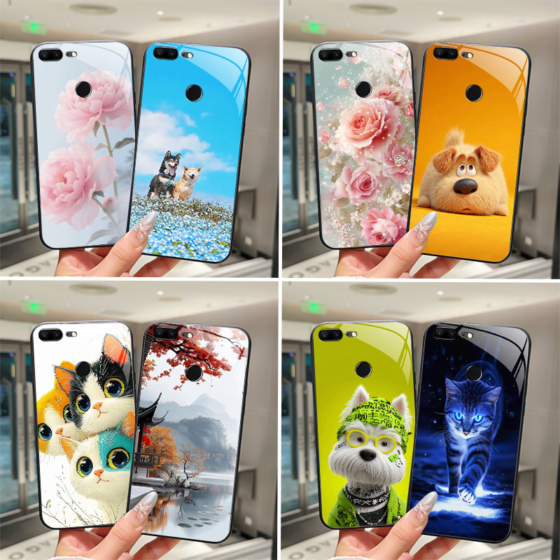 สําหรับ Honor 9 Lite LLD-L21 / Honor 9 STF-L09 ใหม่กระจกเทมเปอร์ปกหลัง ...