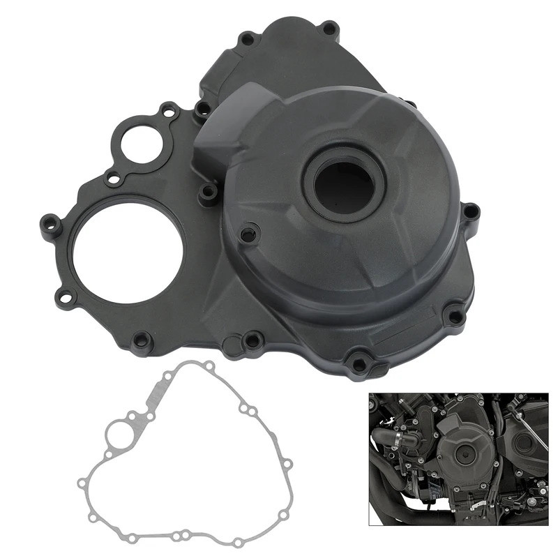 TE ซ้าย Stator Magneto เครื่องยนต์ Crankcase ฝาครอบ Fit สําหรับ Yamaha ...