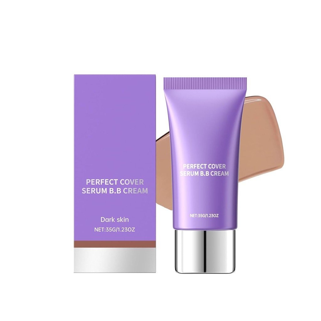 2025 NEW Serum BB Cream Ivory White, #19 Ivory Lightweight Daily Wear ...