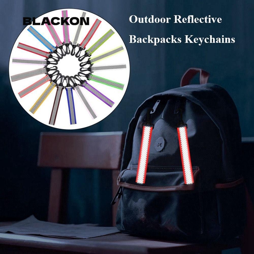 BLACKON กระเป๋าเป้สะท้อนแสงและพวงกุญแจ ออกแบบมาให้มีความปลอดภัยสูง ...