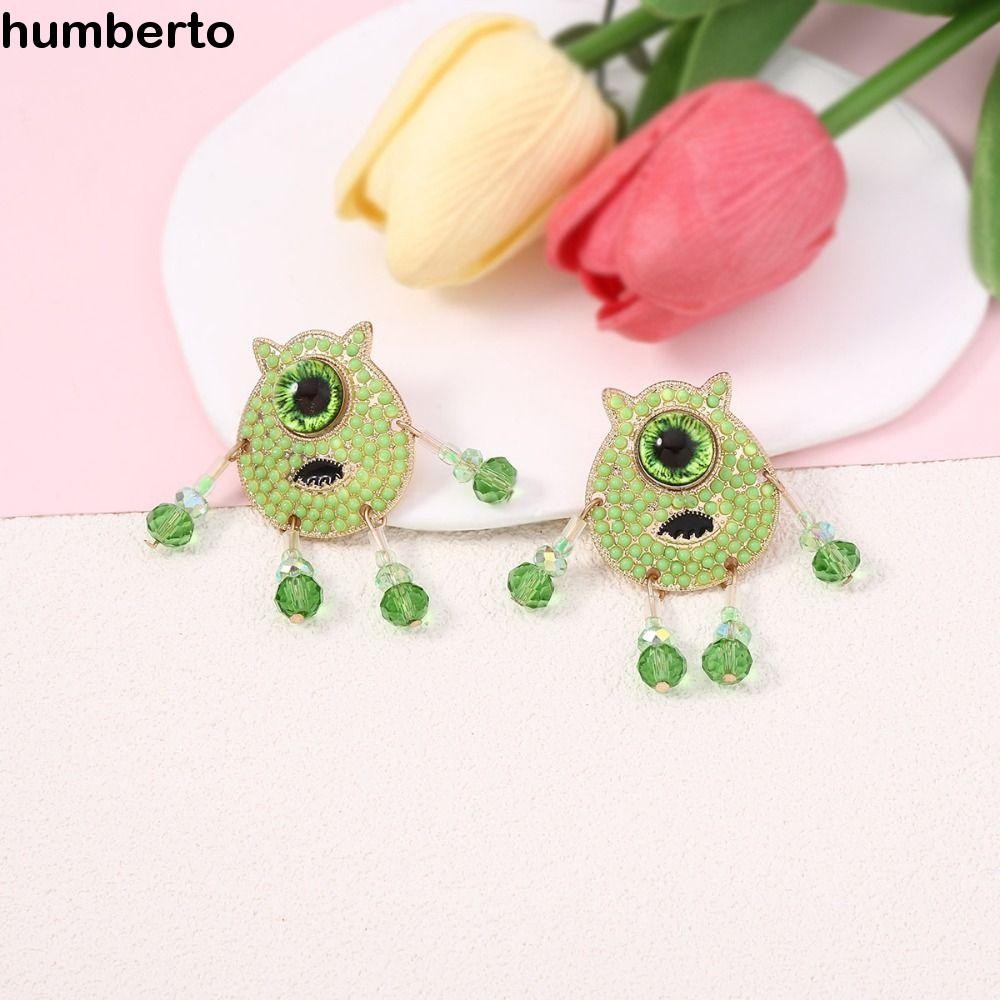HUMBERTO ต่างหู Anime Drop แบบ Creative Dimensional Stud ต่างหูแฟชั่น ...