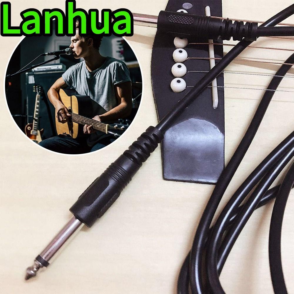 LANHUA สายสัญญาณเสียงกีตาร์คอมพิวเตอร์เครื่องขยายเสียง 3/5/10m Effector ...