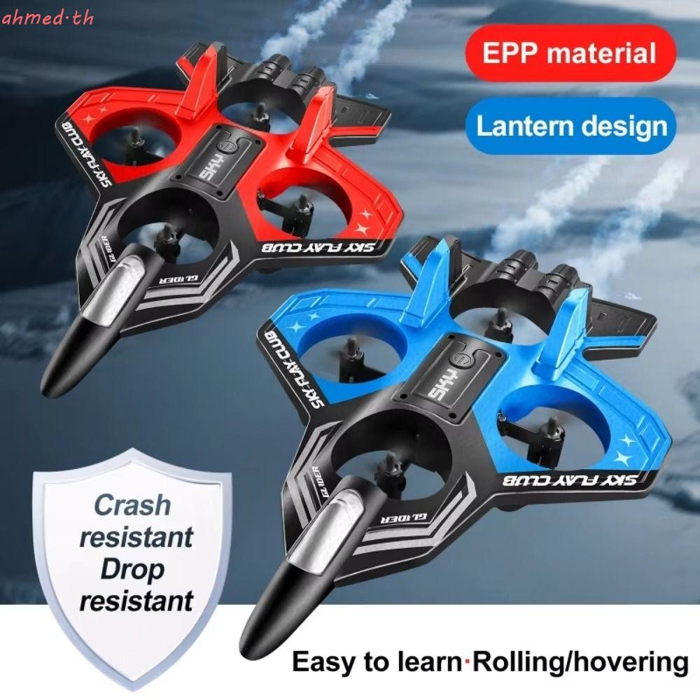 AHMED รีโมทคอนโทรลโฟม Fighter, EPP โฟม Gravity Sensing สี่มอเตอร์เฮลิคอปเตอร์ของเล่น,เครื่องบิน ...
