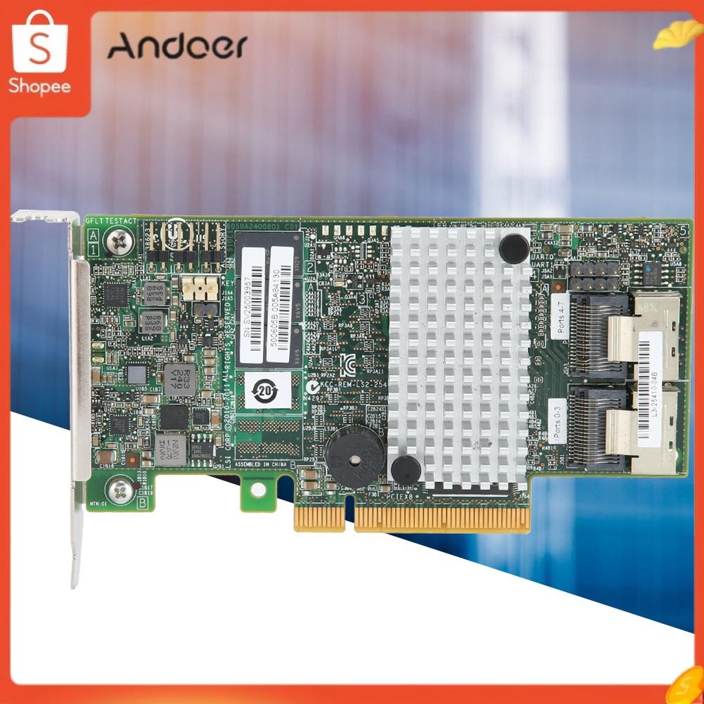 ตัวควบคุมการ์ด PCIE RAID ความเร็ว 6Gbps สำหรับ 0 1 5 | Shopee Thailand
