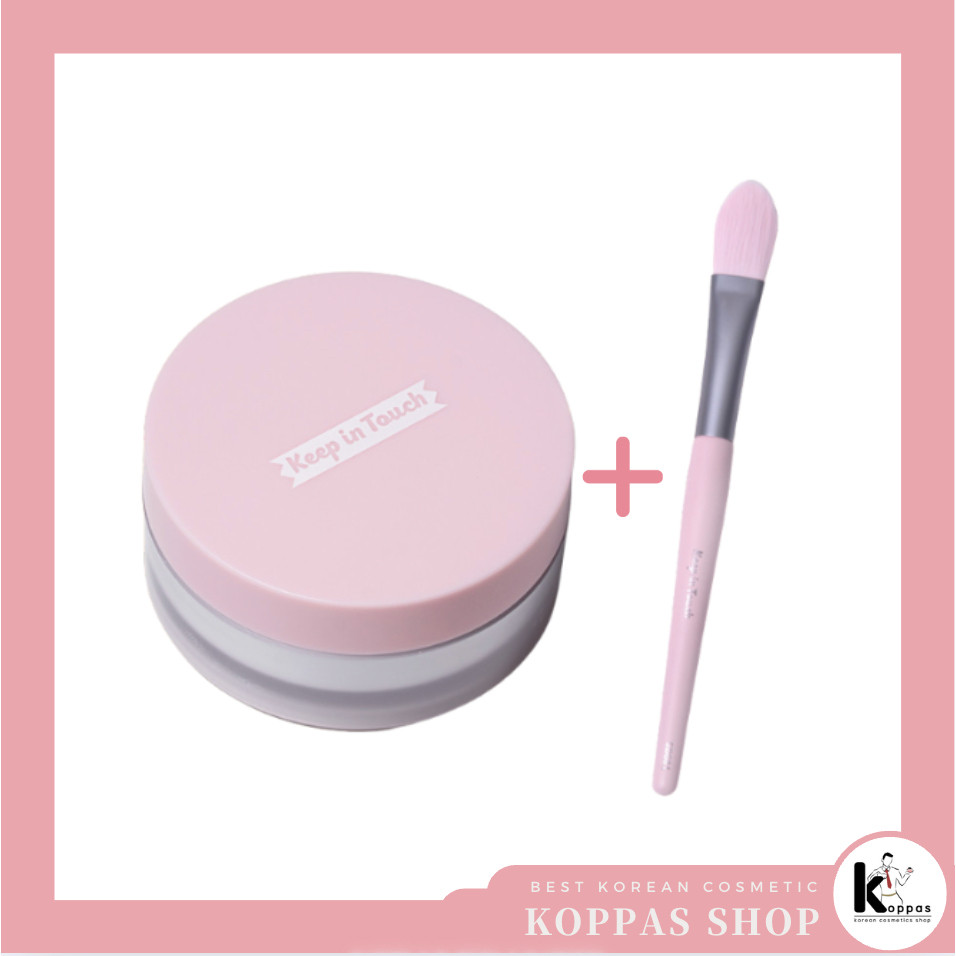 Keep in Touch Setting Makeup Loose Powder+Brush (แป้งฝุ่นรูขุมขนที่มอง ...