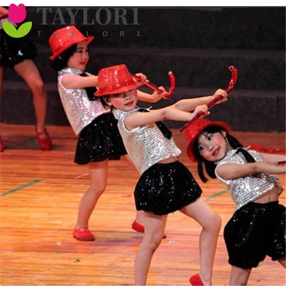 หมวก Fedora เลื่อม ออกแบบ Brilliance Dance สำหรับแจ๊สและHip Hop หมวก ...