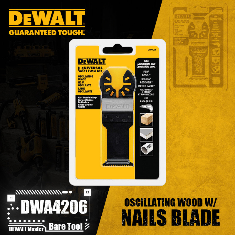 DEWALT DWA4206 ไม้สั่น W/เล็บใบมีดเครื่องมืออุปกรณ์เสริม | Shopee Thailand