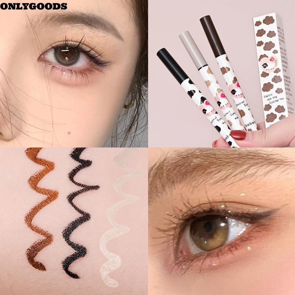 เฉพาะGOODS Quick Dry Liquid Eyeliner, เครื่องมือแต่งหน้าสีดําสีน้ําตาล ...