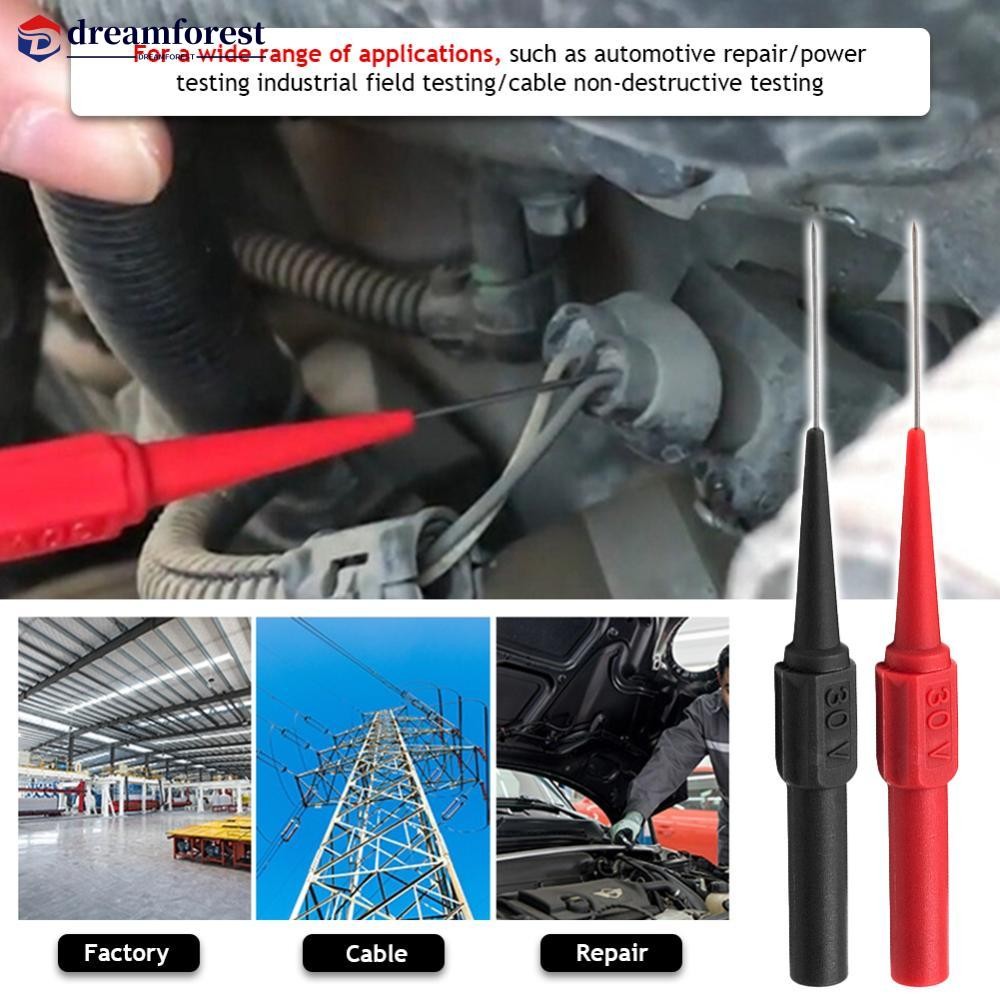 DFS 30V รถเคล็ดลับ Test Probes เครื่องมือวินิจฉัย Auto Multimeter ทดสอบ ...