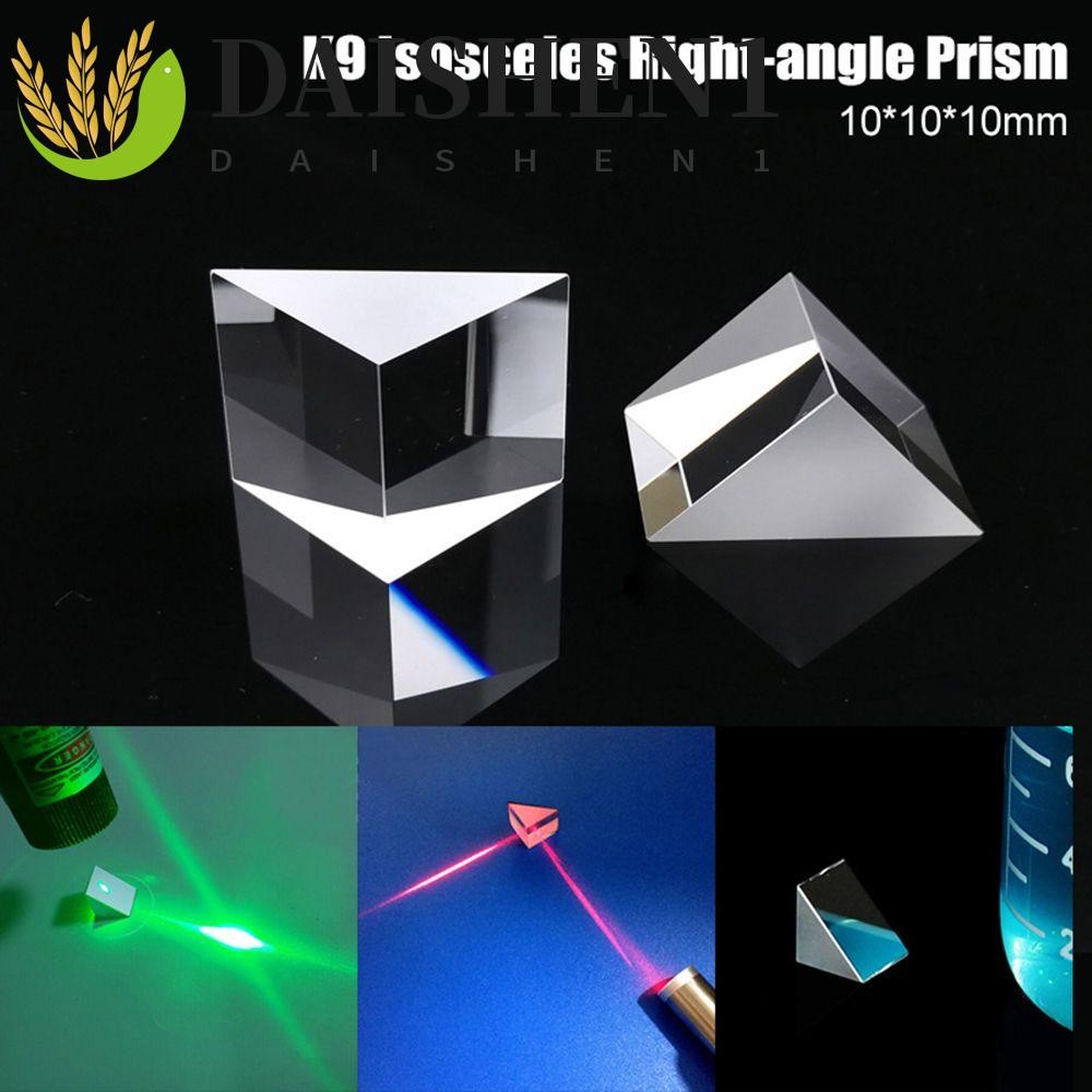 DAISHEN1 Isosceles Prisms ความแปลกใหม่กระจกมุมขวาการสอนตกแต่งบ้าน | Shopee Thailand