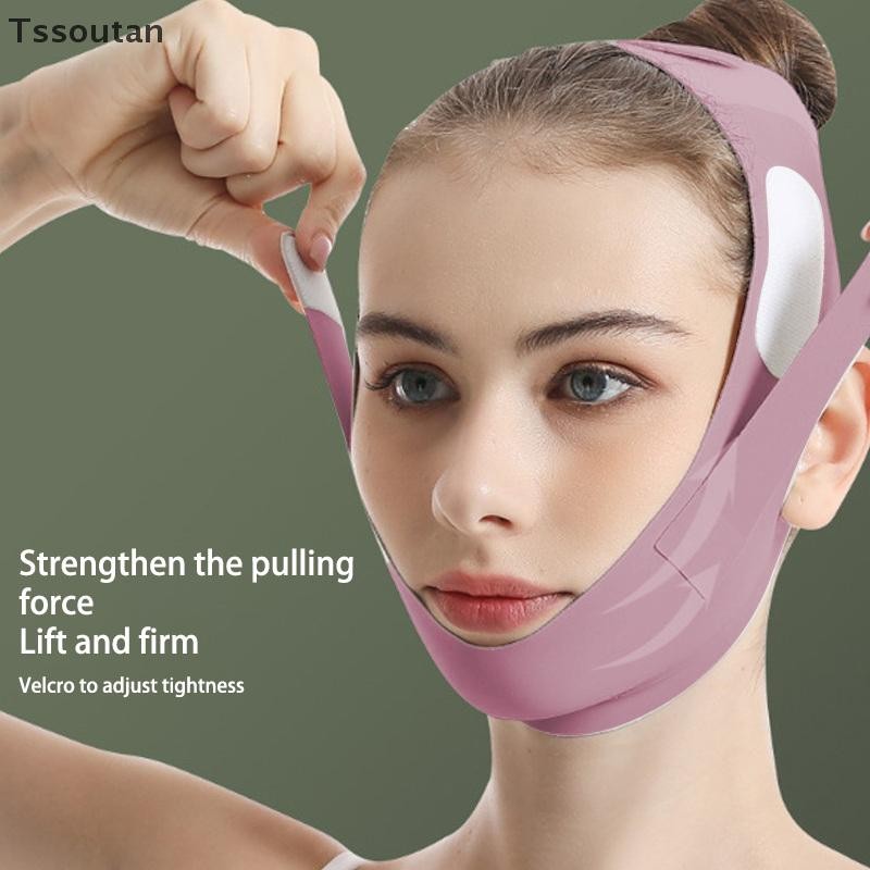 [TSST] Reusable Face Slimming Bandage V Line Bandage ผู้หญิง Chin Cheek ...