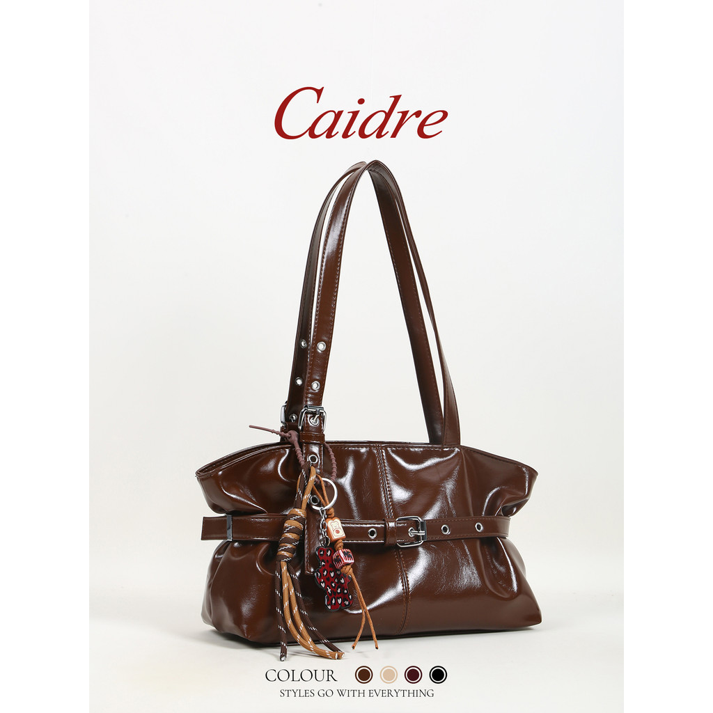 Caidre Tote Bag Female Commuter Large Capacity Bag Shoulder Armpit Bag ...
