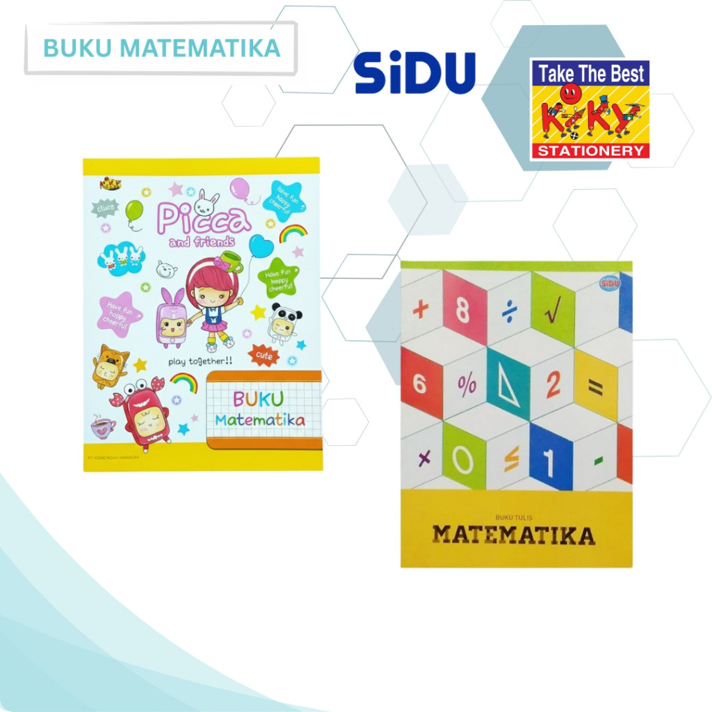 SiDU & Kiky สมุดบันทึกคณิตศาสตร์ 38 แผ่น 5 มม. - UNIT - SHSNP | Shopee ...