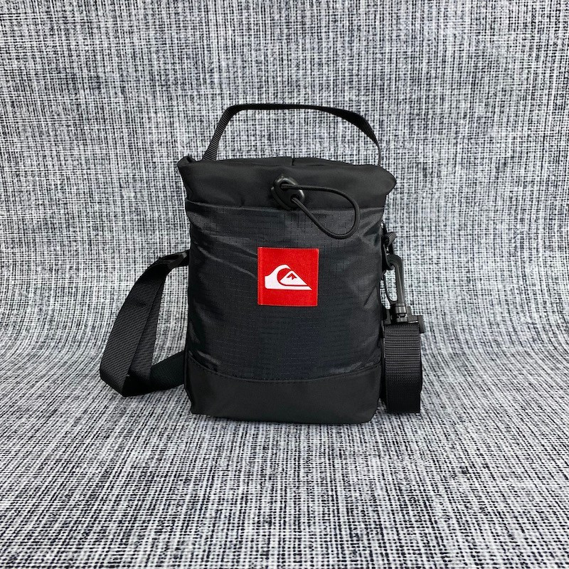[Bucket Messenger Bag] Multi-Compartment Shoulder Bag Obsidian Black ...