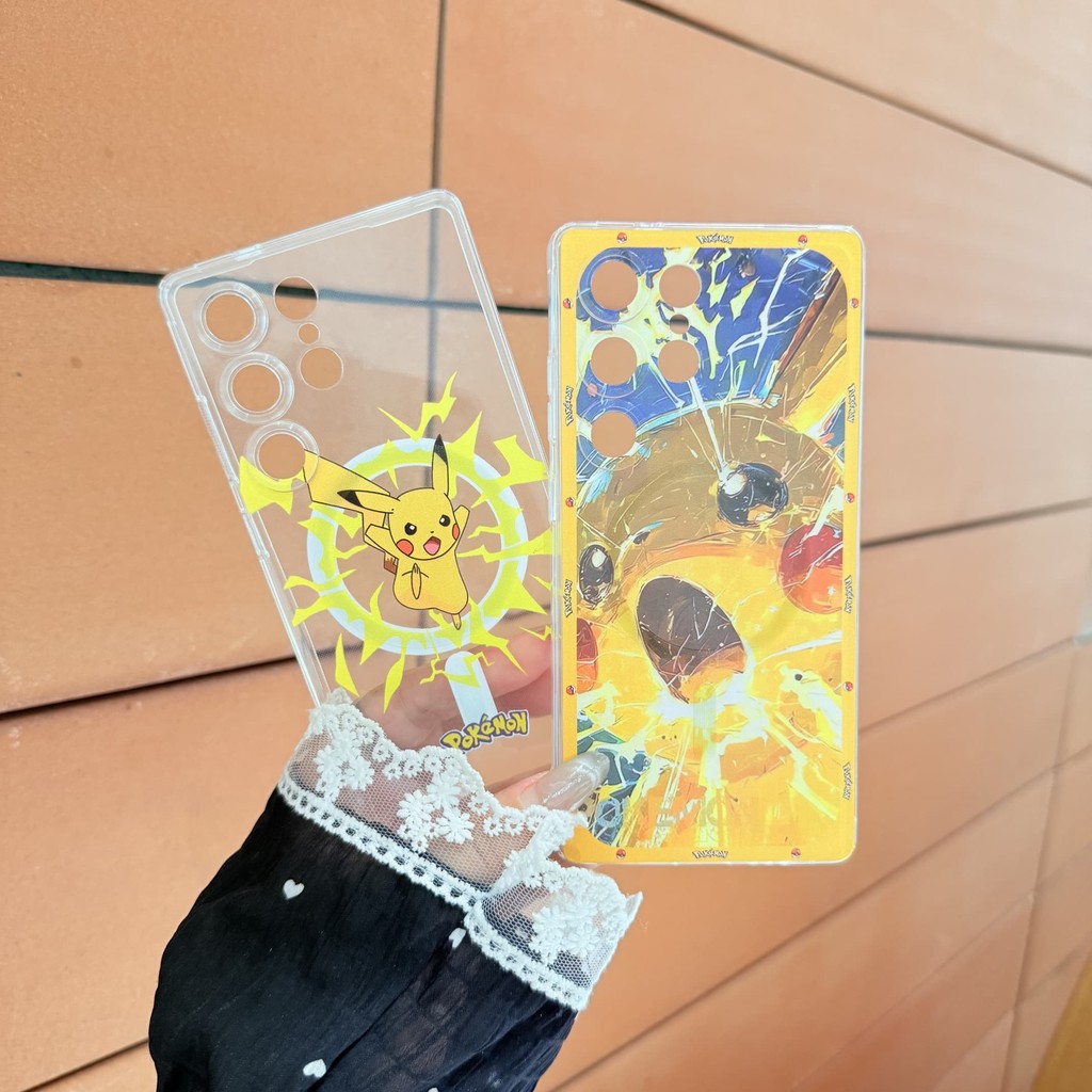 Samsung A56 A36 A34 A54 การ์ตูน Pikachu รวมทุกอย่างเคสแบบนิ่ม Galaxy ...
